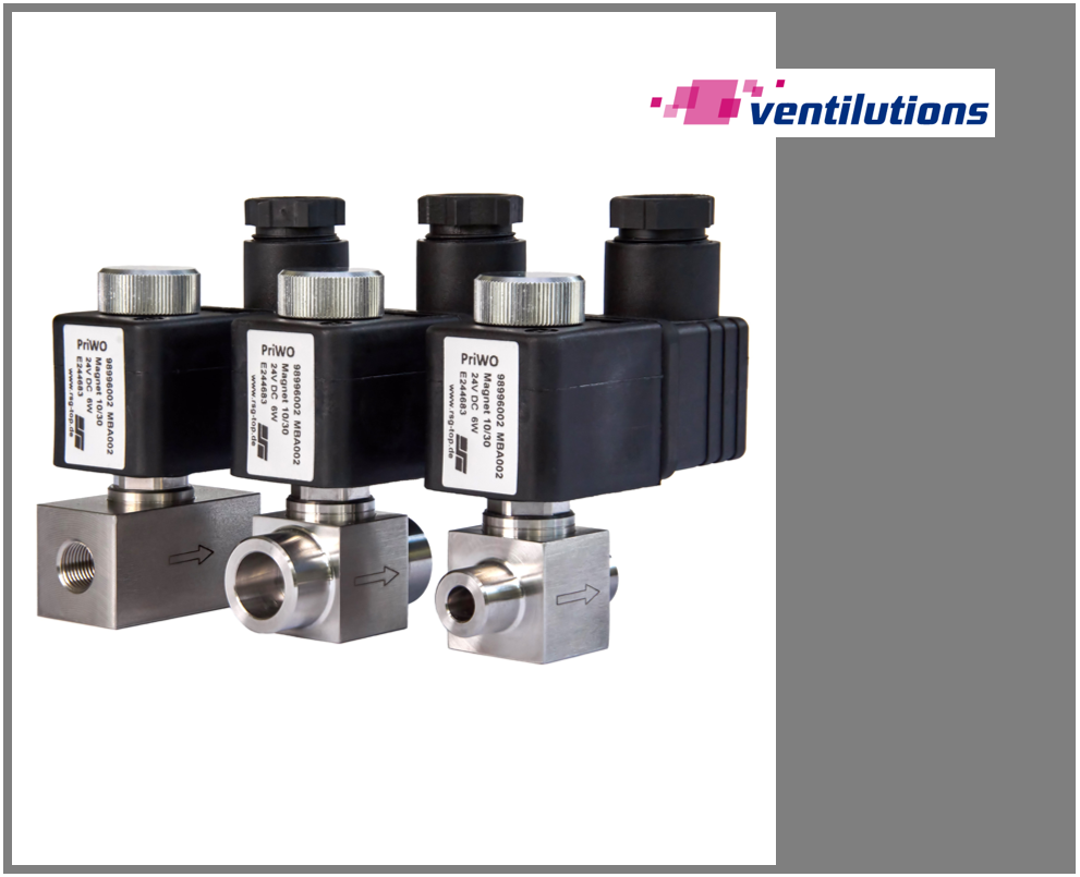 CO₂ high pressure refrigeration valve » RSG Regel- und Steuergeräte GmbH